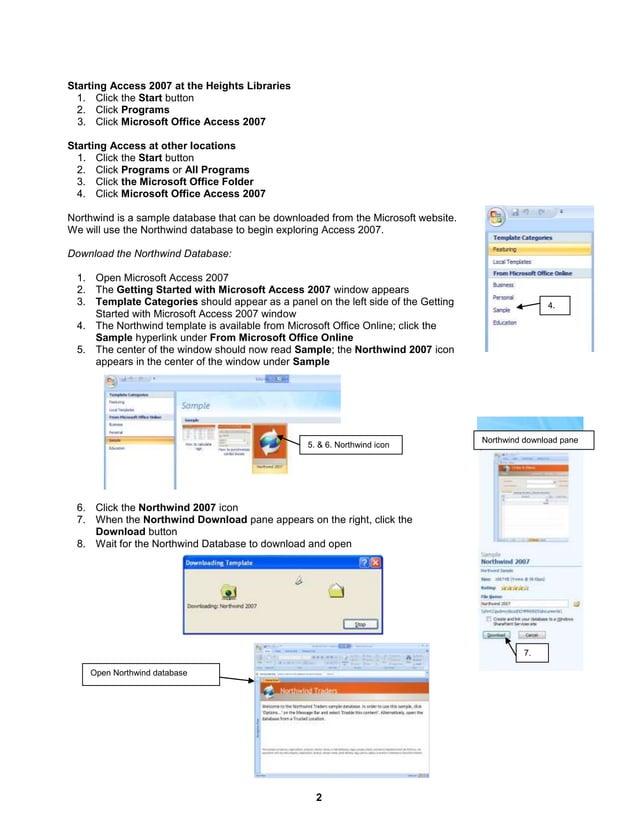 Access2007 part1 | PDF