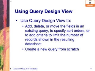 Access 2010 Unit B PPT | PPT