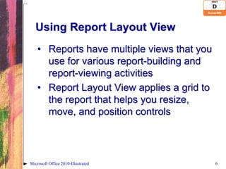 Access 2010 Unit D PPT | PPT
