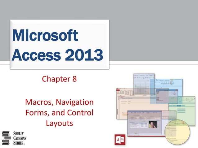 Access2013 ch08 | PPT