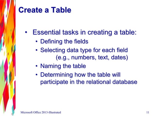 Access 2013 Unit A | PPTX | Desktop Publishing | Computer Software and ...