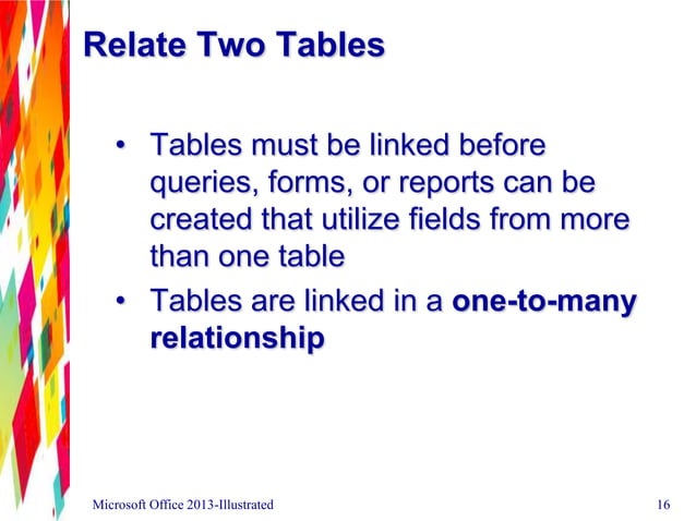 Access 2013 Unit A | PPTX | Desktop Publishing | Computer Software and ...