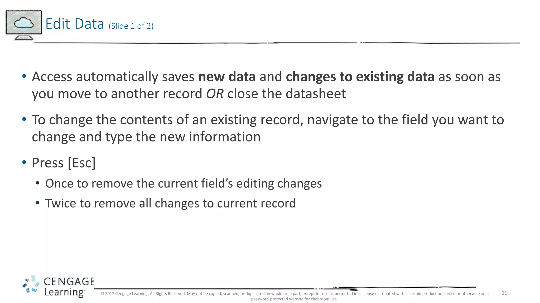 Access 2016 module 1 ppt presentation | PPTX Access 2016 module 1 ppt presentation | PPTX