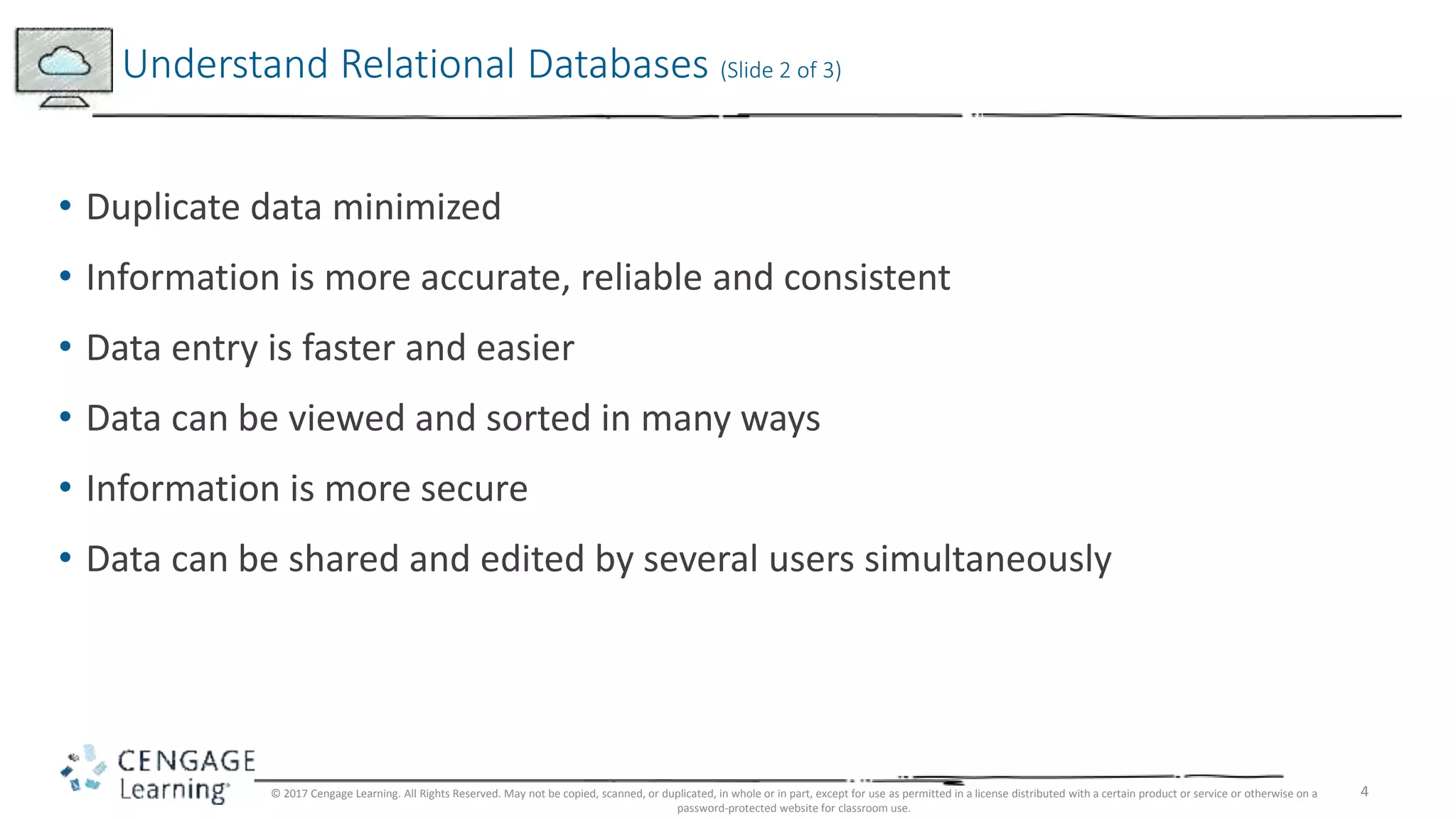 Access 2016 module 1 ppt presentation | PPTX Access 2016 module 1 ppt presentation | PPTX