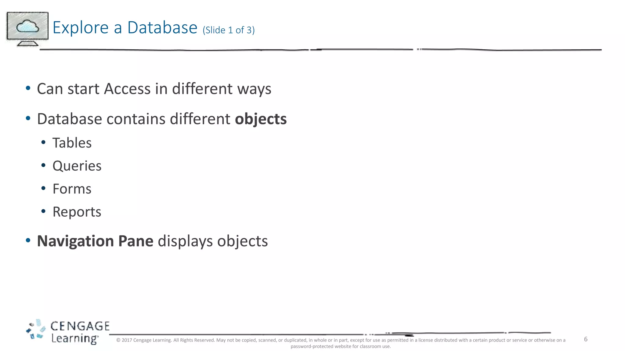 Access 2016 module 1 ppt presentation | PPTX Access 2016 module 1 ppt presentation | PPTX
