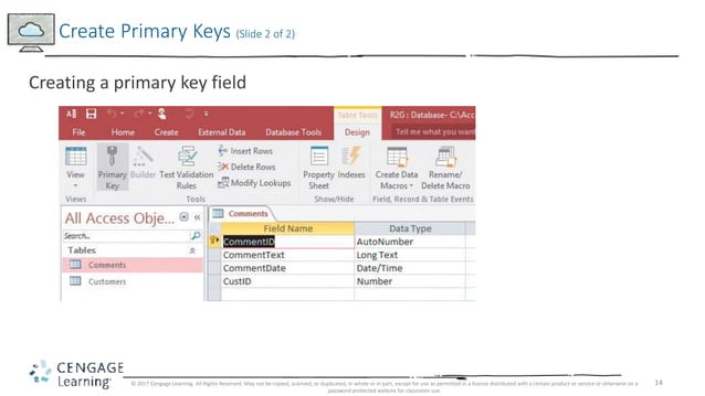 Access 2016 module 1 ppt presentation | PPTX | Databases | Computer Software and Applications