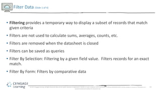 Access 2016 module 2 ppt presentation | PPTX