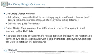 Access 2016 module 2 ppt presentation | PPTX