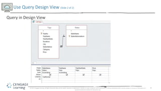 Access 2016 module 2 ppt presentation | PPTX