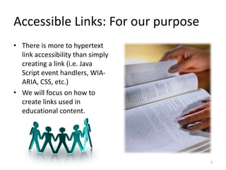 Access 4 links | PPTX