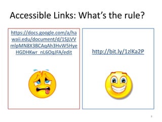 Access 4 links | PPTX