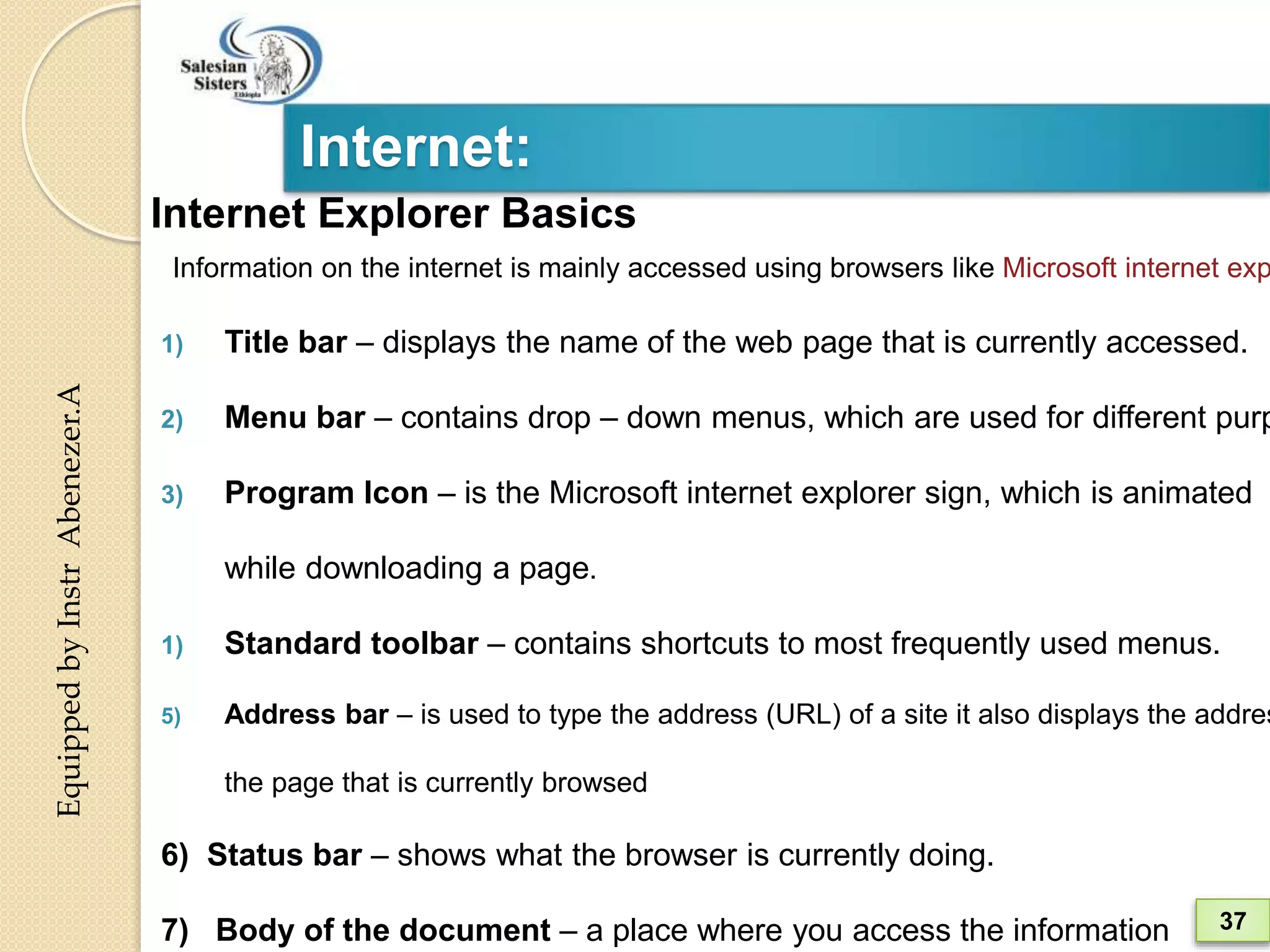 Access and use internet | PPTX