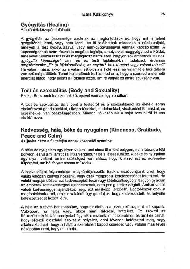 Access Bars Teljes Tanfolyami Anyag PDF Magyar | PDF