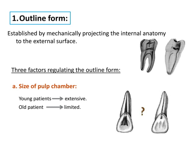 Access cavity preparation | PPTX