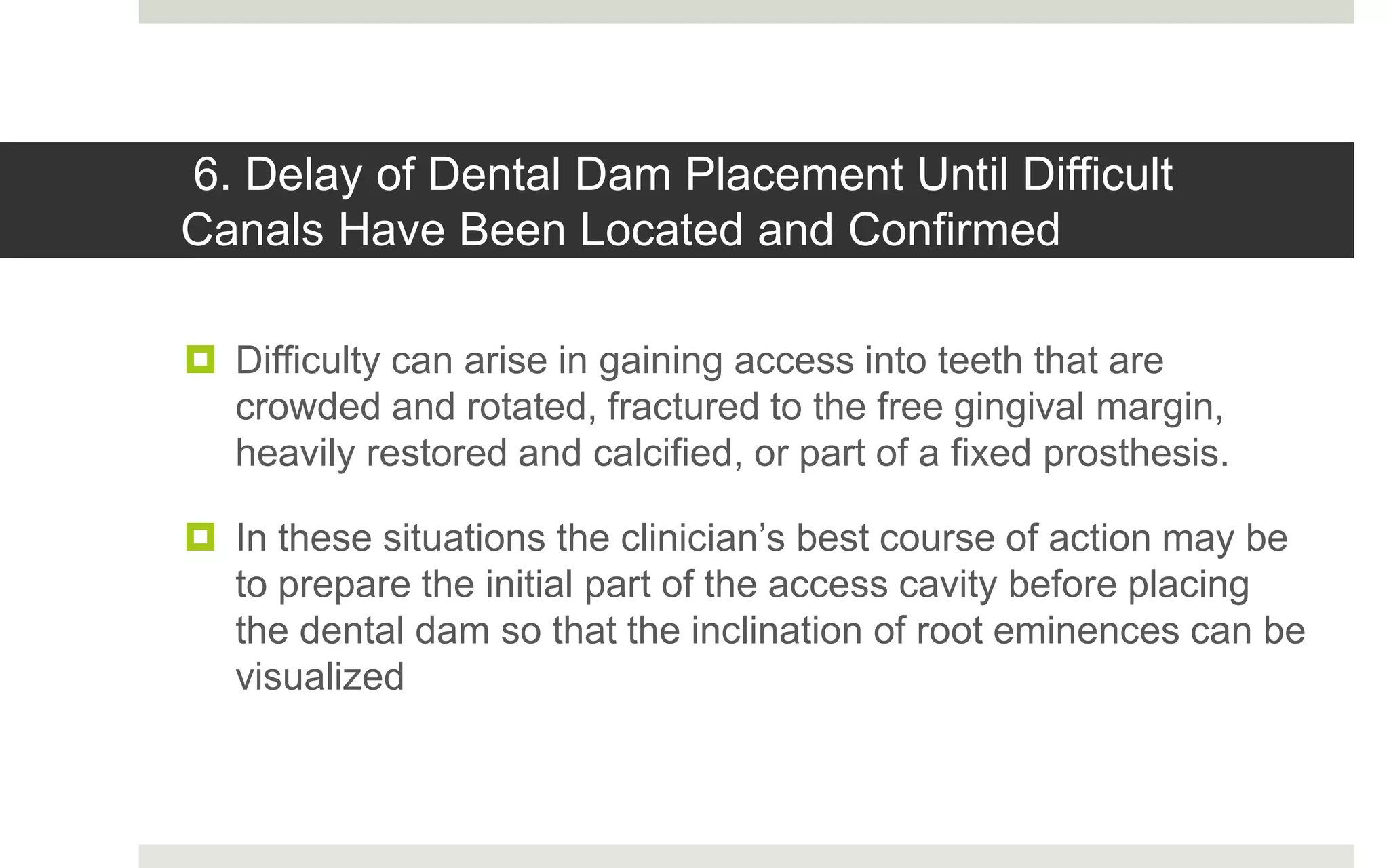 Access cavity preparation | PPTX