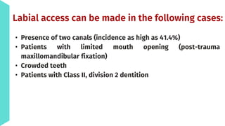 Principles of Access cavity preparation.pptx