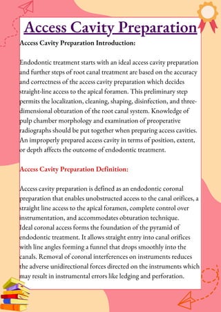 Access Cavity PreparationEndodontic .pdf