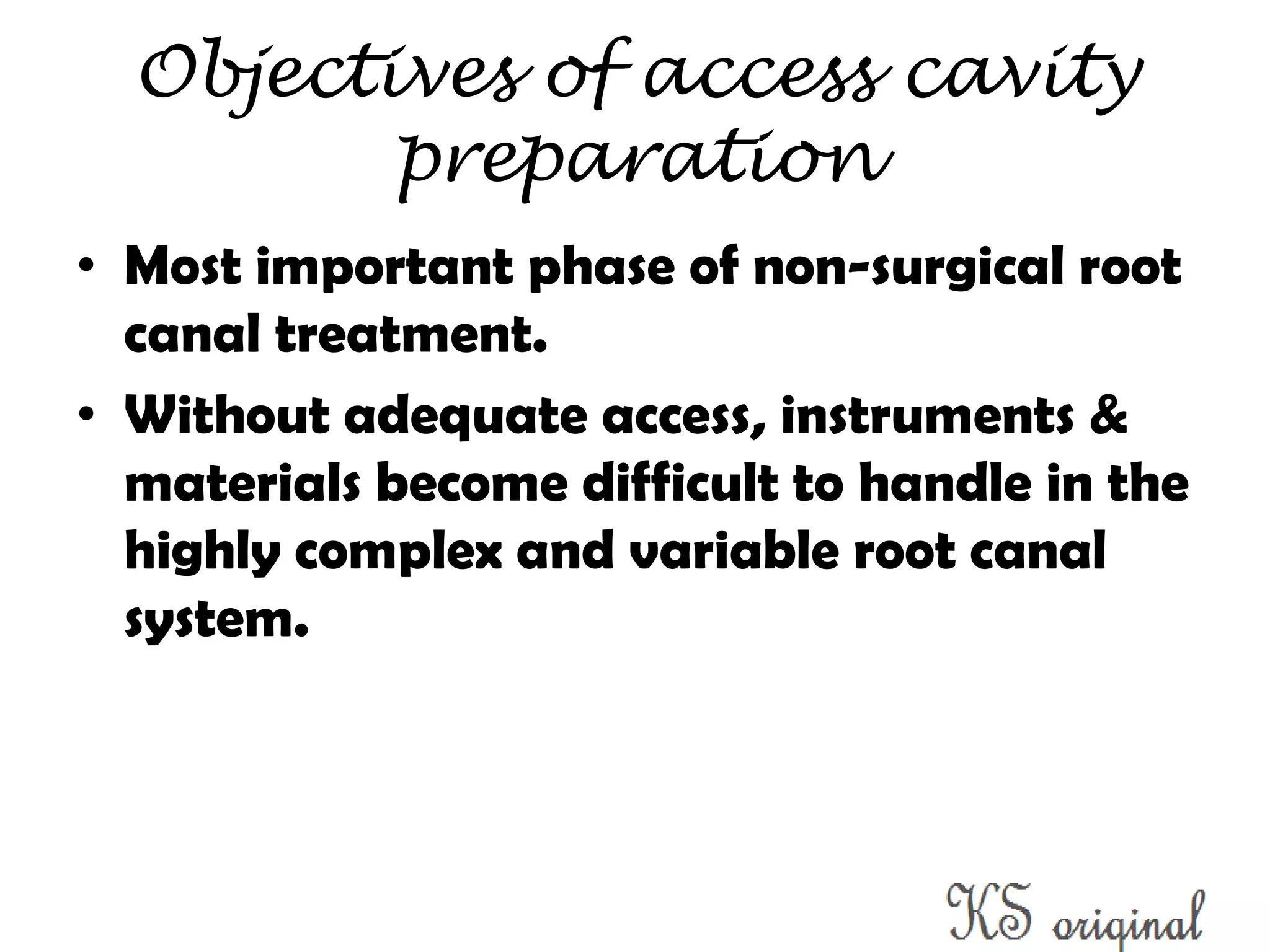 Access cavity preparation for maxillary canines | PPTX