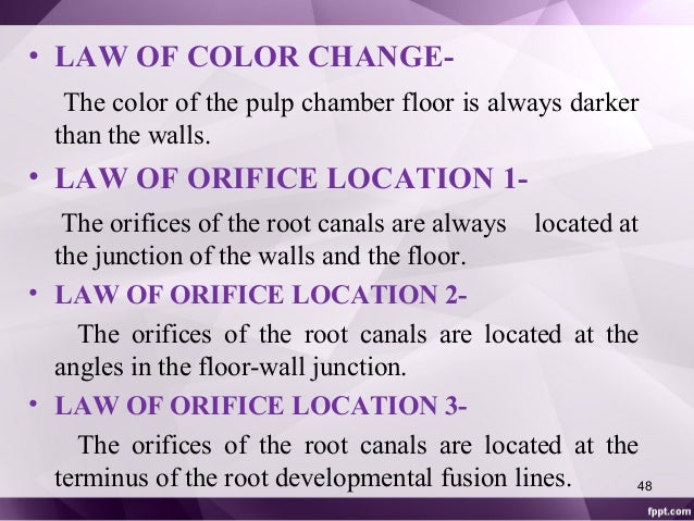 Access cavity preparation posteriors