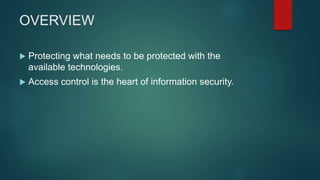 Access control | PPT