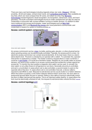 Access control | PDF