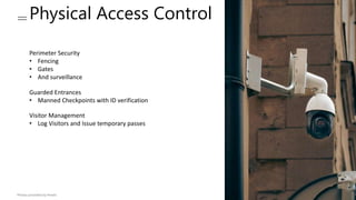 Access Control for Physical Security and | PPTX