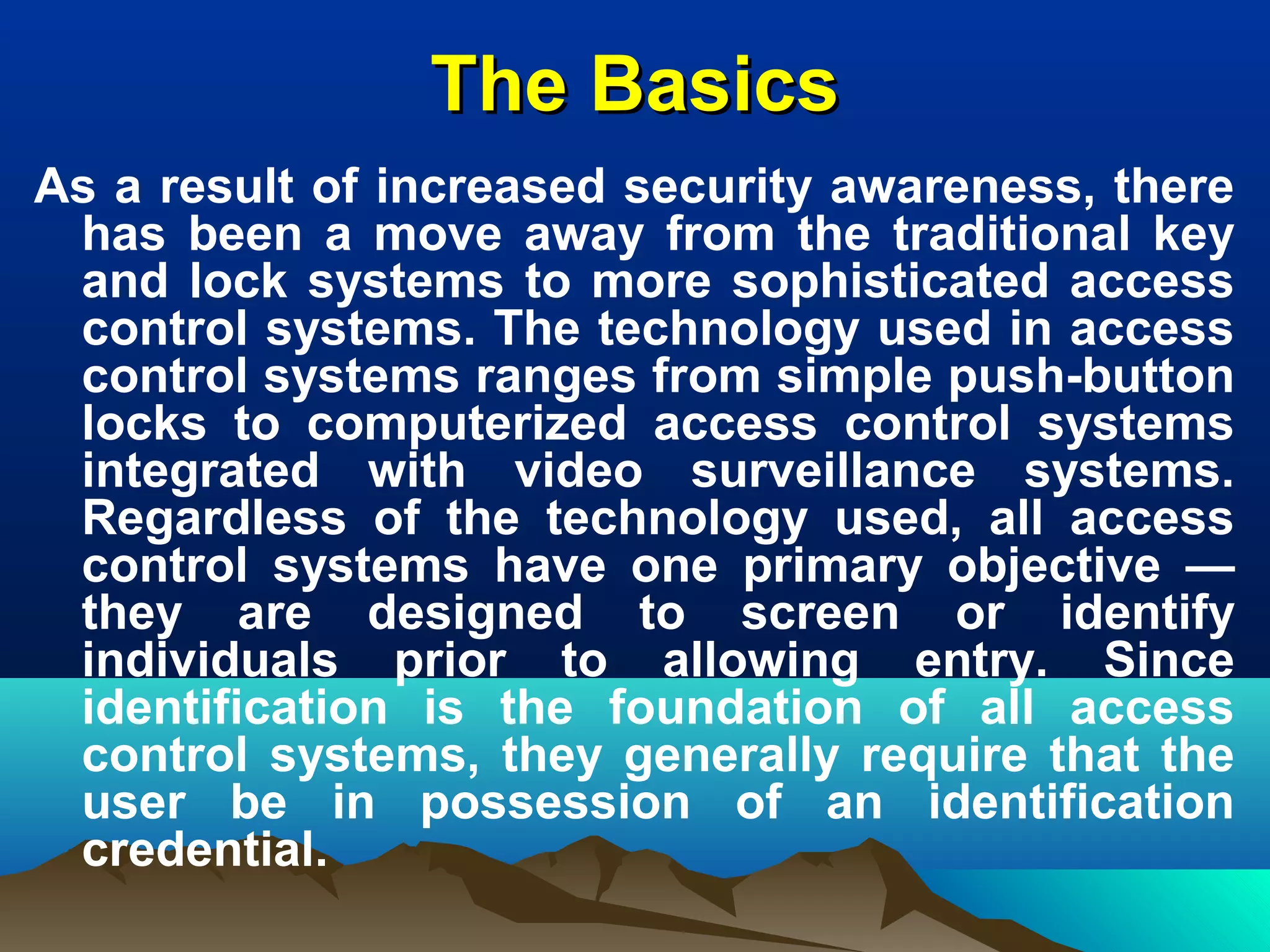Access Control Basics 2 Ppt Operating Systems Computer Software And Applications