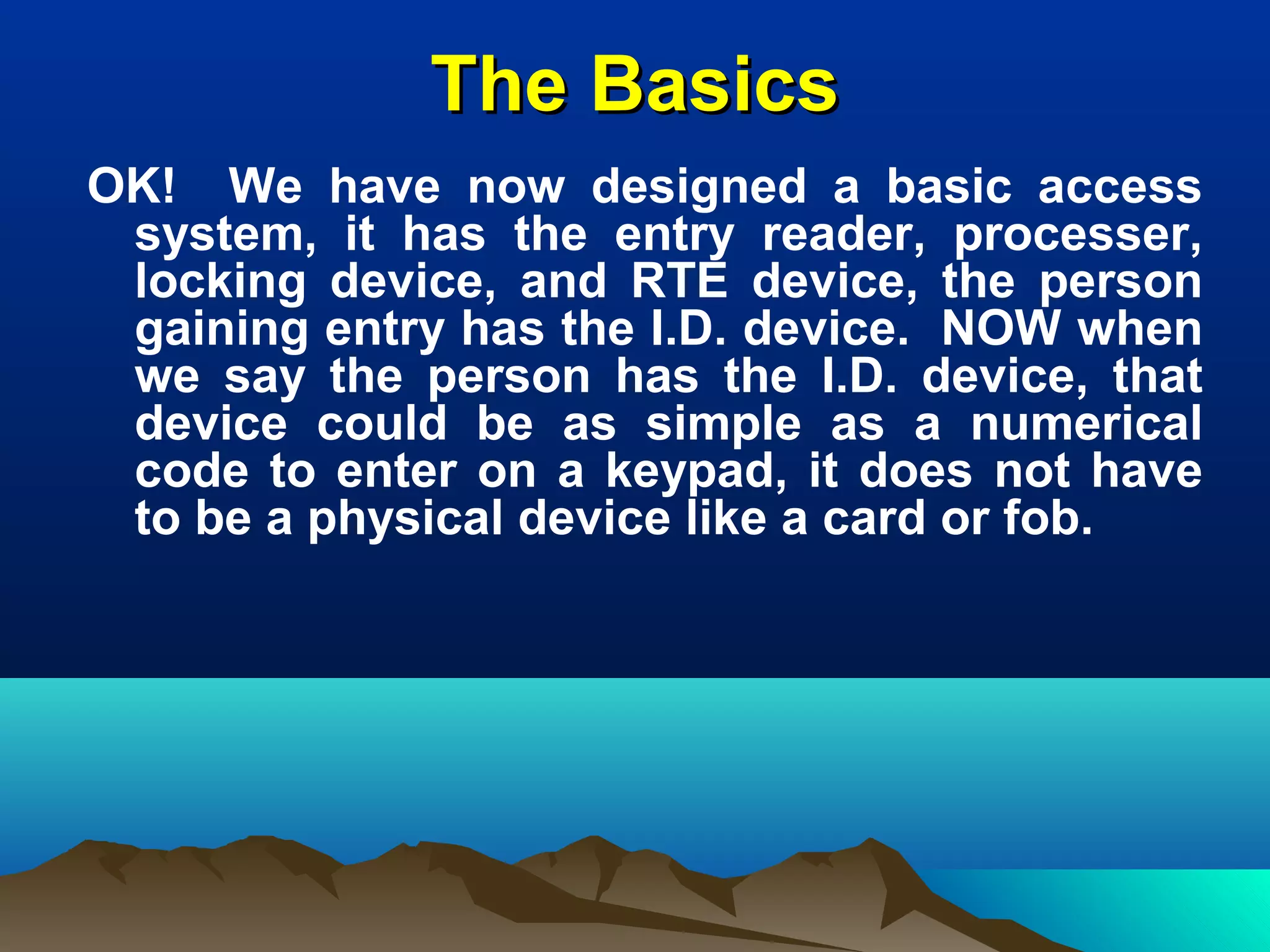 Access control basics-2 | PPT