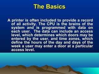 Access control basics-2 | PPT