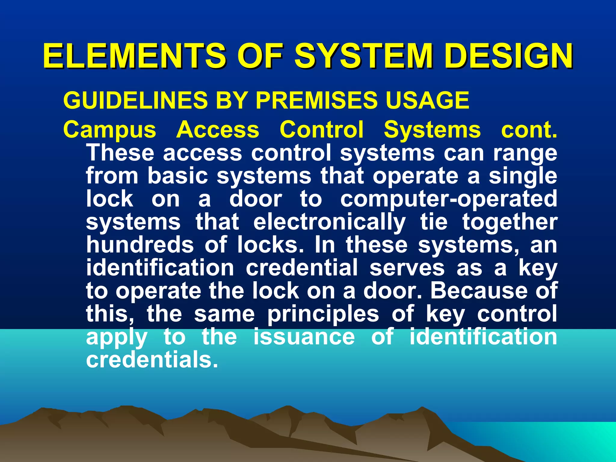 Access control basics-5 | PPT | Technology & Computing