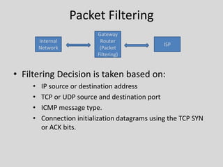 Access Control Firewall | PPT