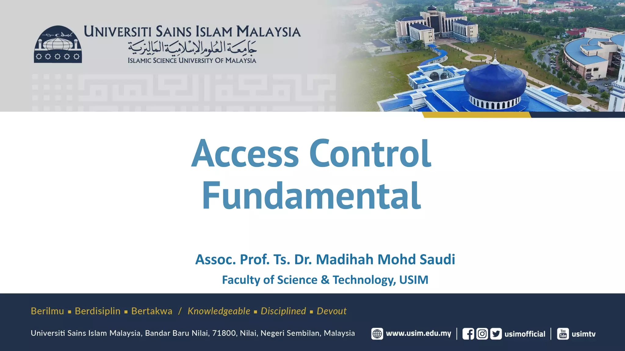 Access Control Fundamentals | PPT