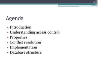 Access control list | PPTX