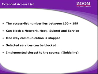 Access control list 2 | PPT