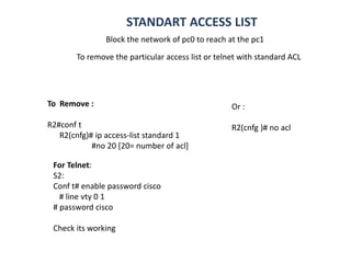 Access control list [2] | PPTX