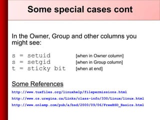 Access control list acl - permissions in linux | PPTX