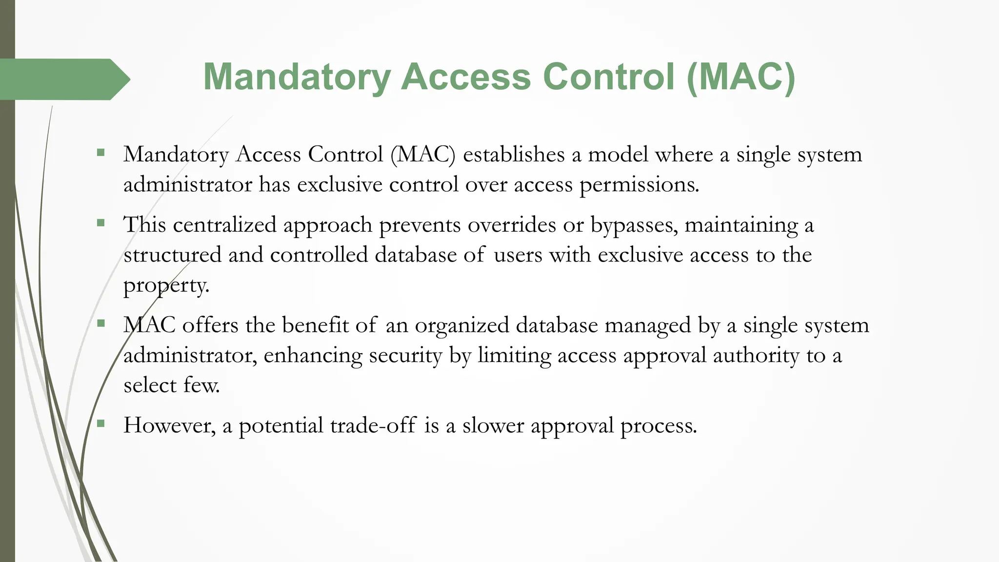 Access Control Methods presentation.pptx | Operating Systems | Computer Software and Applications