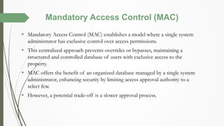 Access Control Methods presentation.pptx | Operating Systems | Computer Software and Applications
