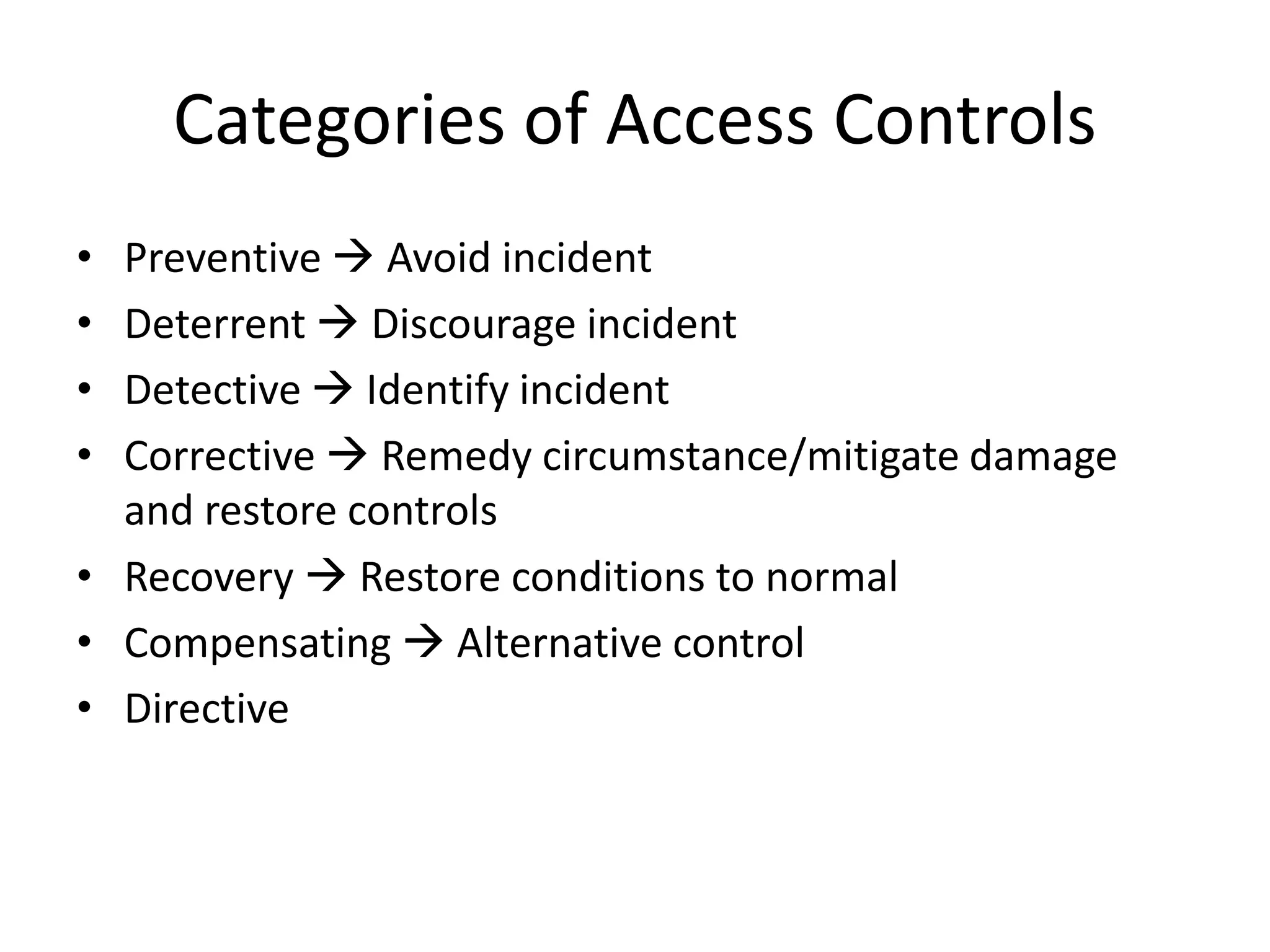 Access Control Presentation | PDF