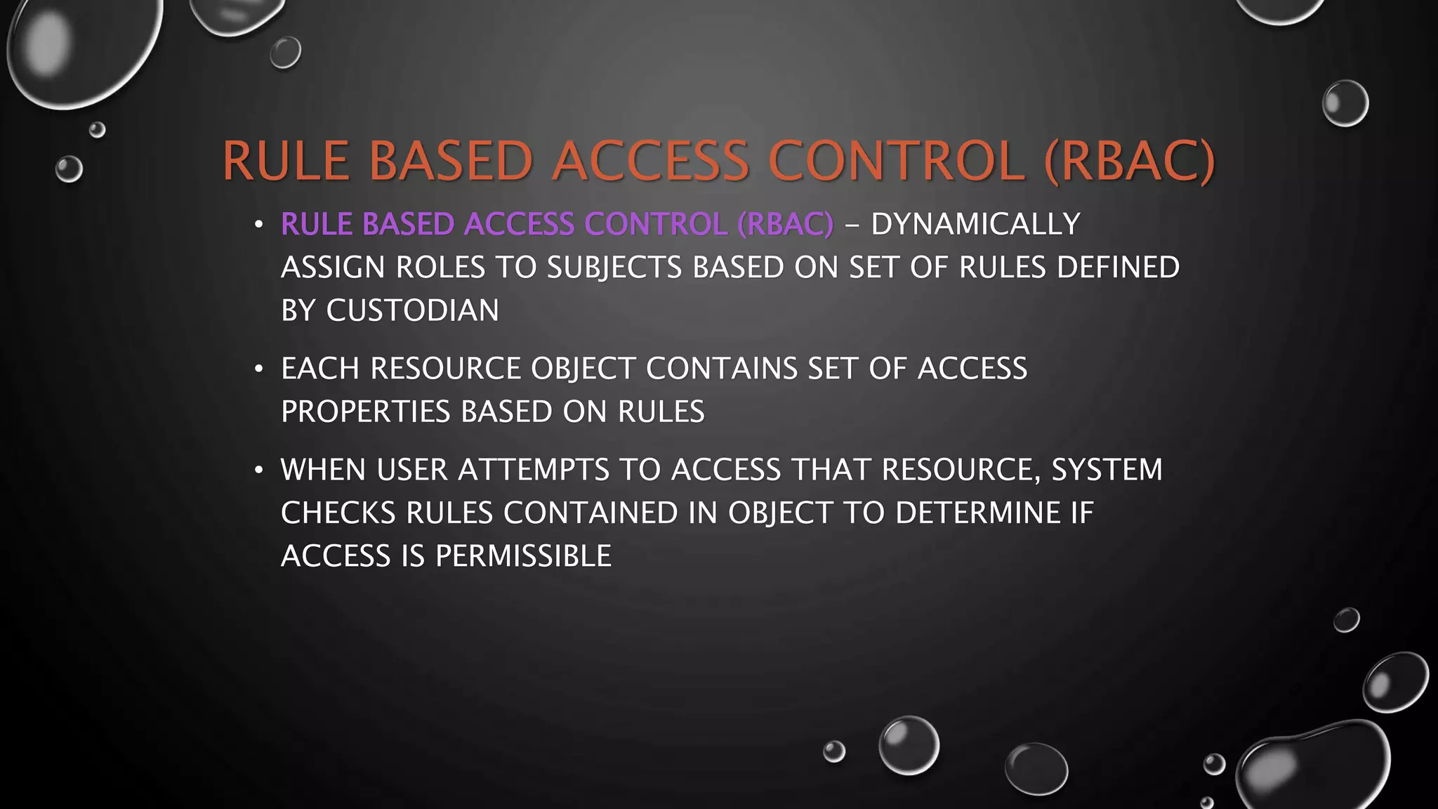 Access Controls | PPTX