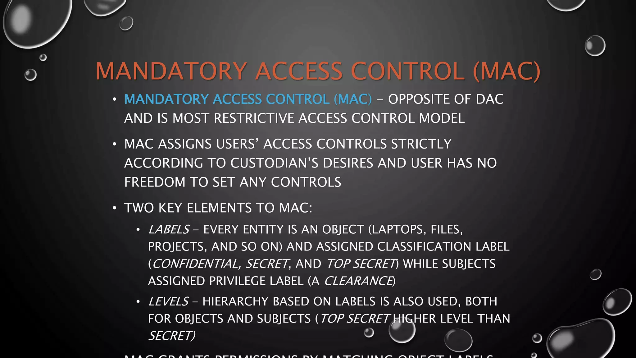 Access Controls | PPTX
