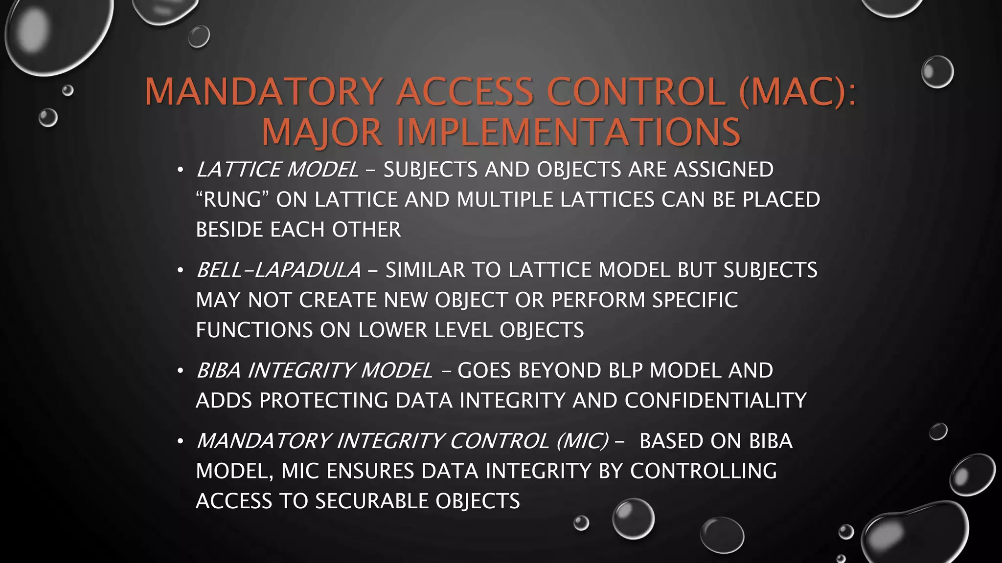 Access Controls | PPTX