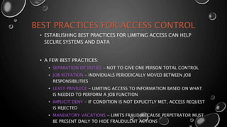 Access Controls | PPTX