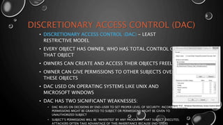 Access Controls | PPTX