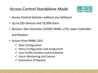 Access control system | PPTX