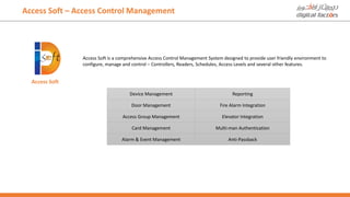 Access control Systems - Digital Factors | PDF