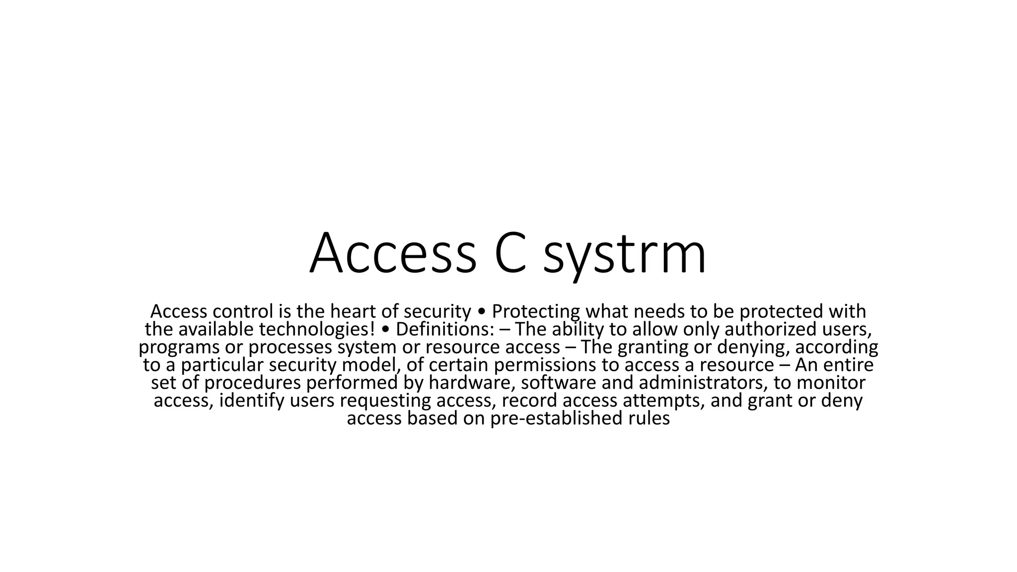 Access C systrm.pptx