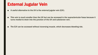 Access decisions for venous interventions | PPT
