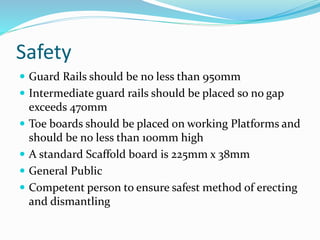 Appreciation of Access Platforms and Equipment | PPTX