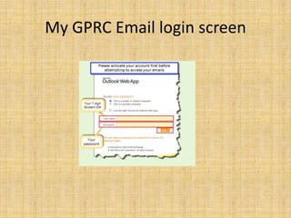Access gprc webmail | PPT